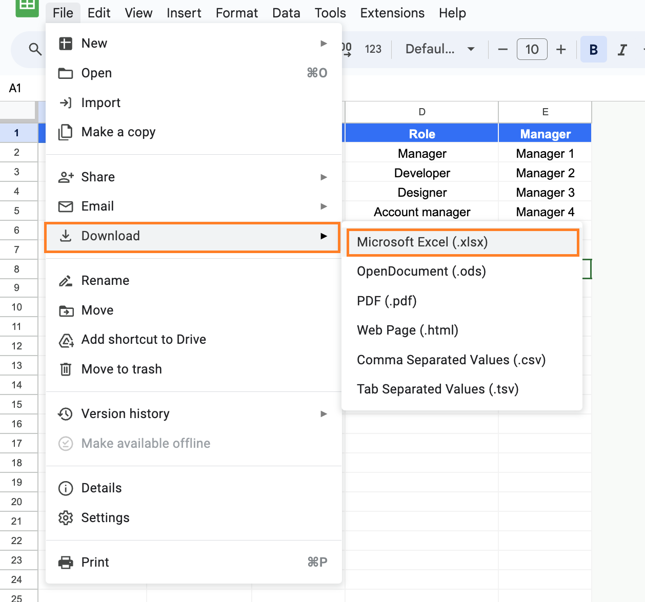 How to use our vacation calendar template